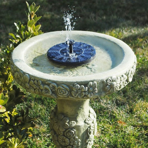 Solar Water Fountain with Four Spray Nozzles and Floating Design for ...